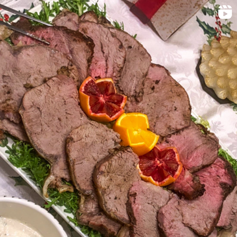 Prime Rib au Jus a La Ruby