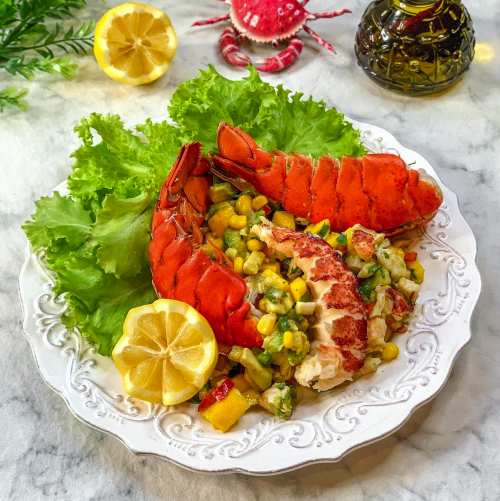 Lobster & Mango Salsa Salad